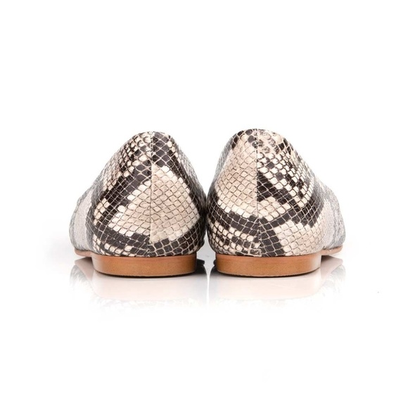 Beyond Skin | Shoes | Daisy Faux Snake Vegan Flat Shoes | Poshmark